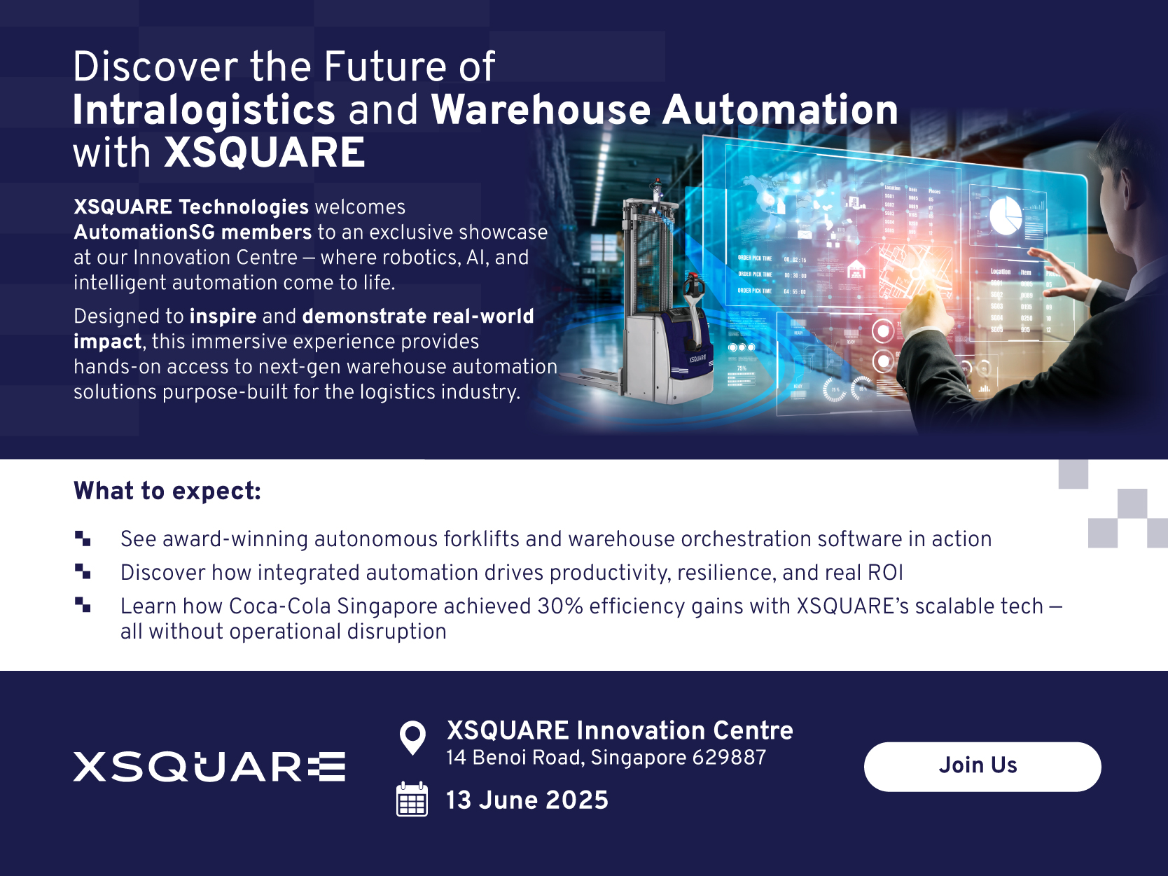 Learning Series: Members' Visit to XSquare Technologies | Our Events | AUTOMATIONSG | SIAA